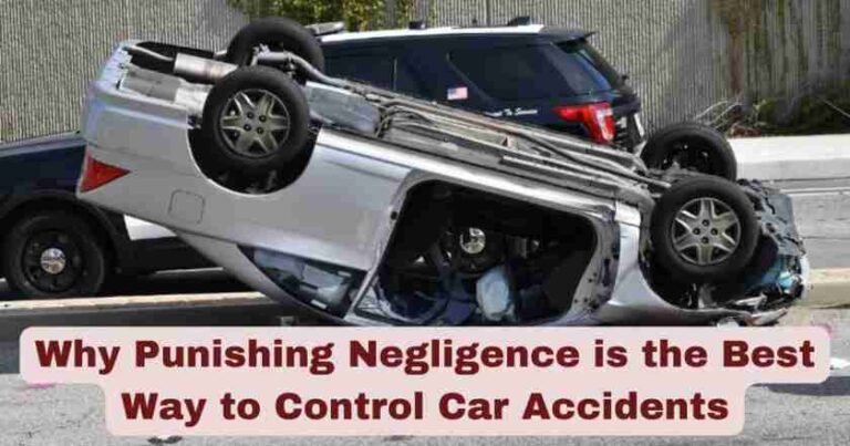 Why Punishing Negligence is the Best Way to Control Car Accidents – The ...
