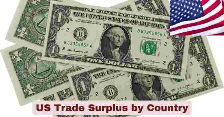 US Trade Surplus by Country 2025 | Stats & Facts – The Global Statistics