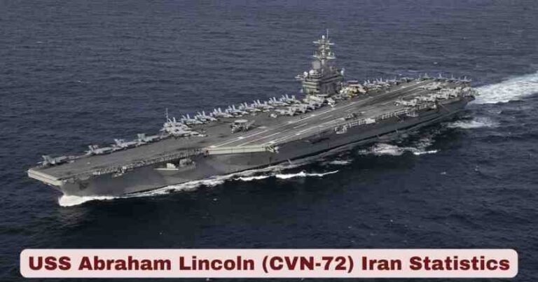 USS Abraham Lincoln (CVN-72) Iran Statistics 2026 | Location & Iran ...